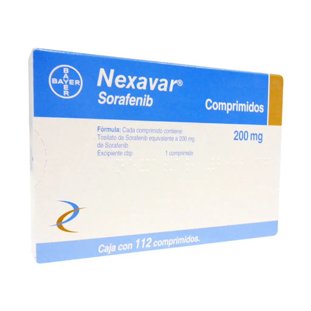 NEXAVAR 200 mg con 112 comprimidos - FARMACIAS MACROSS