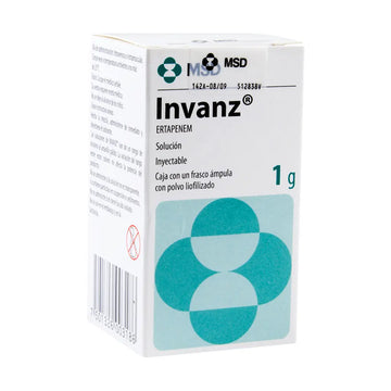 INVANZ 1 g frasco ámpula - FARMACIAS MACROSS